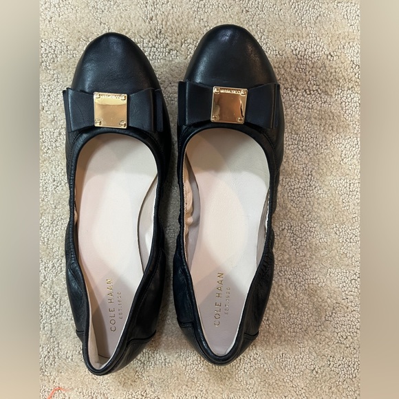 Cole Haan | Shoes | Cole Haan Tali Bow Ballet Flat Size 8 | Poshmark